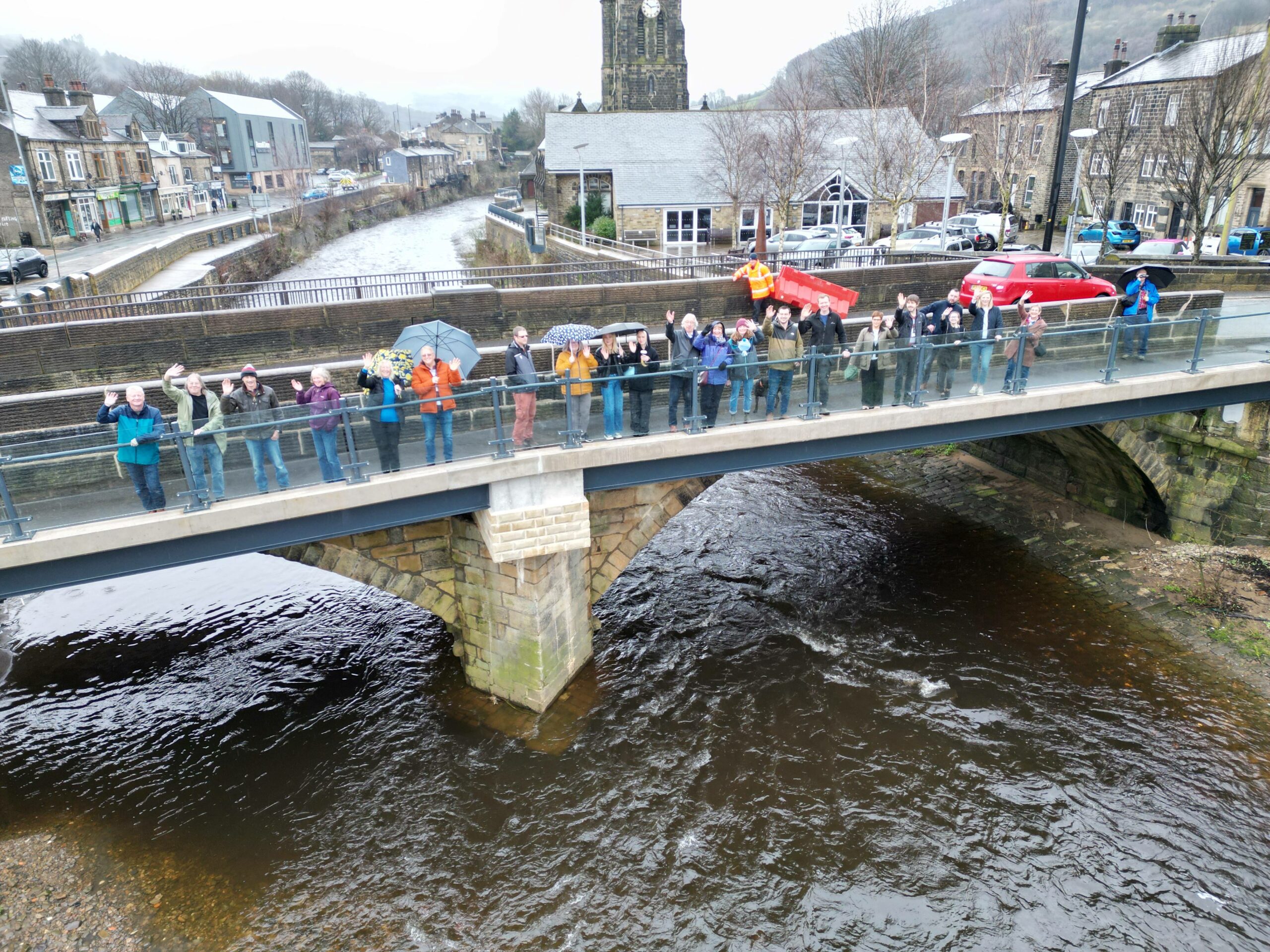 New bridge opens in Mytholmroyd - Eye on Calderdale